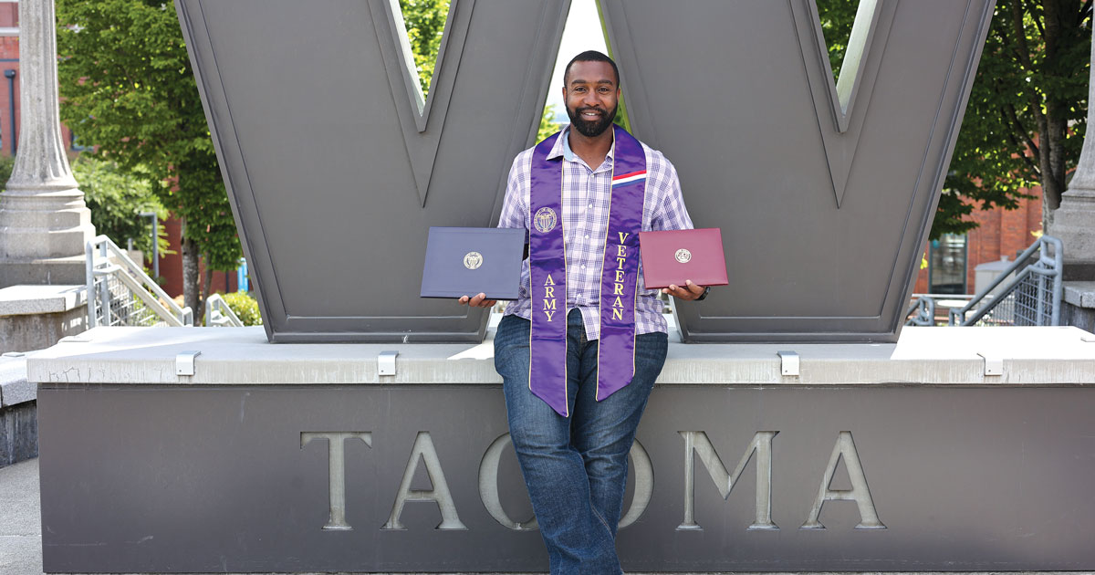 Joe Davis shares his insights as a veteran, first-generation college ...