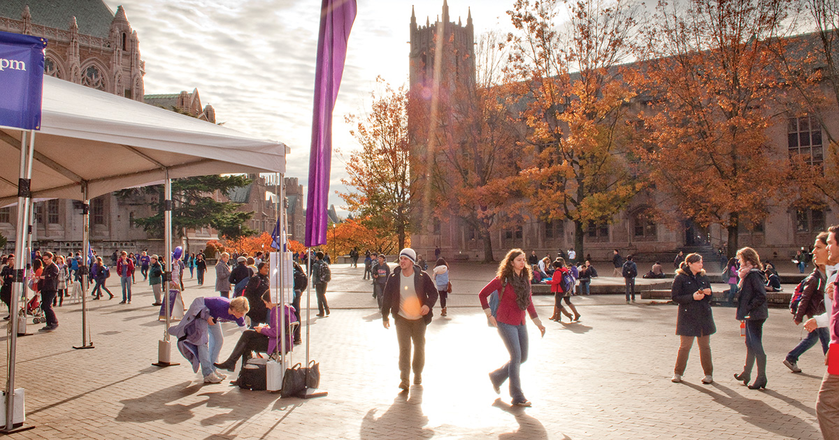 By naming Red Square, student etched her name in UW history | UW ...