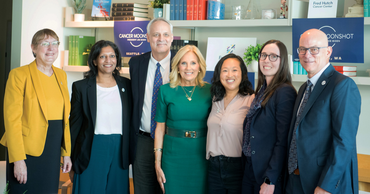 First lady discusses cancer ‘moonshot’ at Fred Hutch | UW Magazine ...