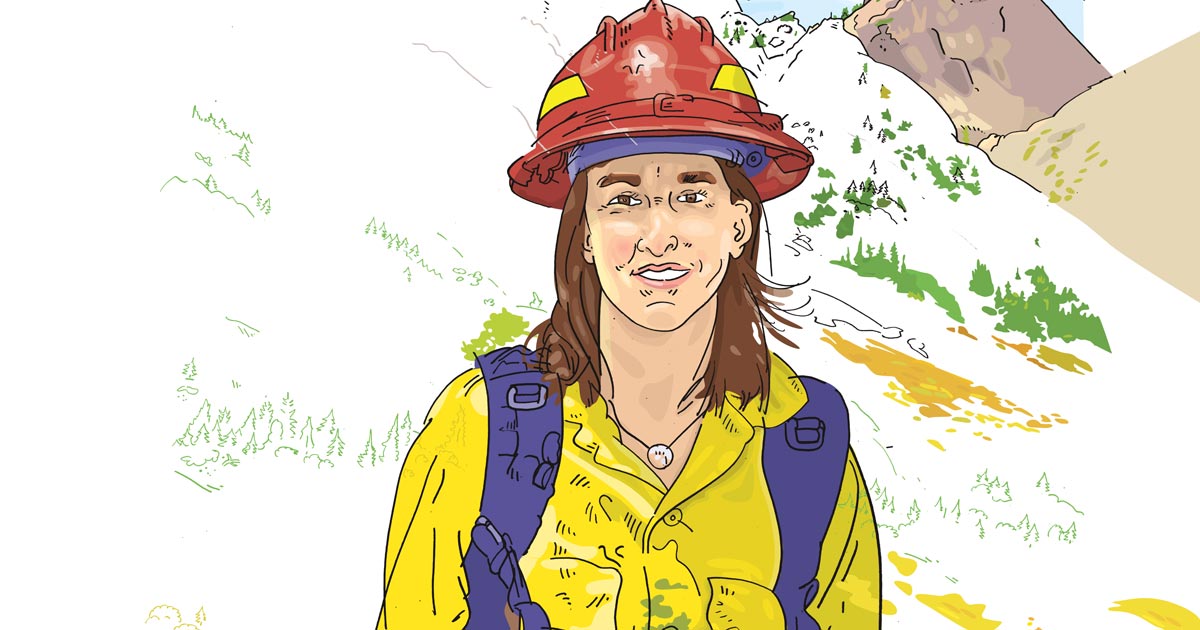 Forest ecologist and research scientist Dr. Susan J. Prichard is ...