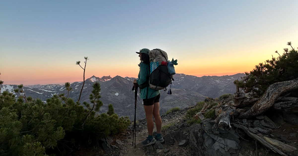 Doctoral student Mari Hoffman takes to the Pacific Crest Trail to honor ...