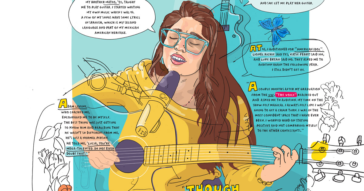 From the UW to “The Voice,” Lucia Flores-Wiseman tells her story | UW ...