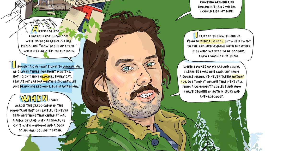 Patrick Hutchison, author of “Cabin,” went from “clueless craftsman” to ...