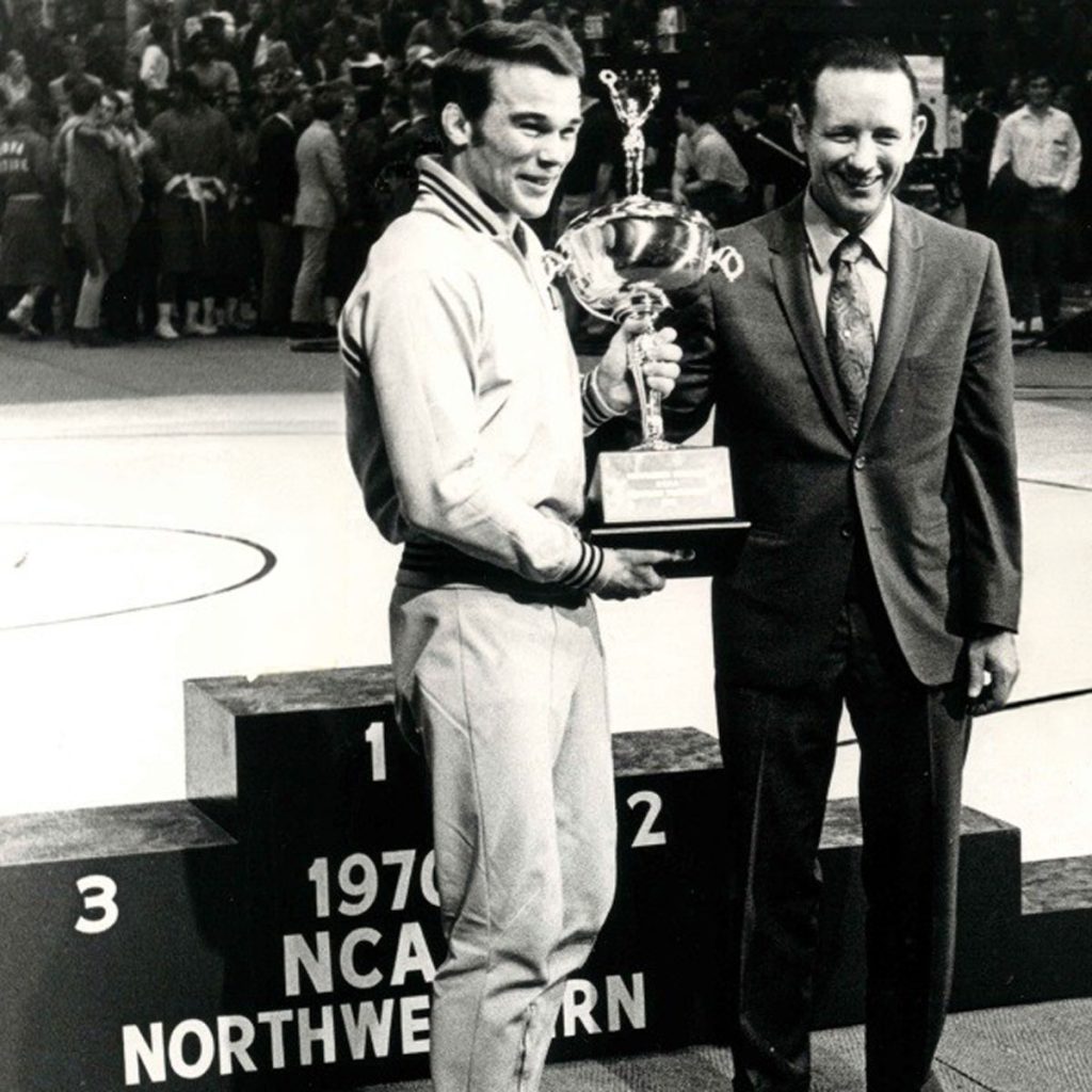 Larry Owings, who scored the biggest upset in NCAA wrestling history ...